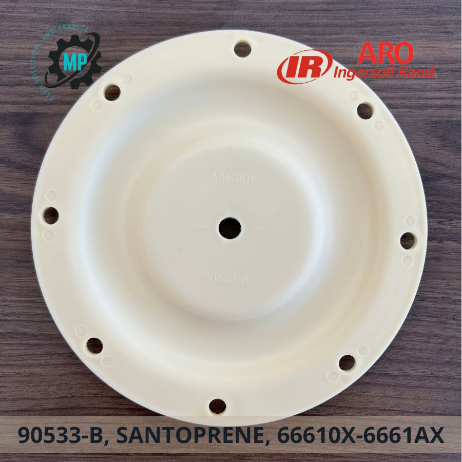 Màng bơm ARO 90533-B - 66610X-6661AX (1 inch), Nhựa Santo
