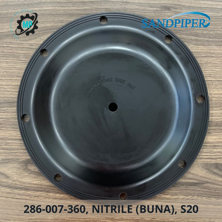 Màng bơm Sandpiper 286-007-360 - S20 (2 inch), Cao su Nitrile (Buna)